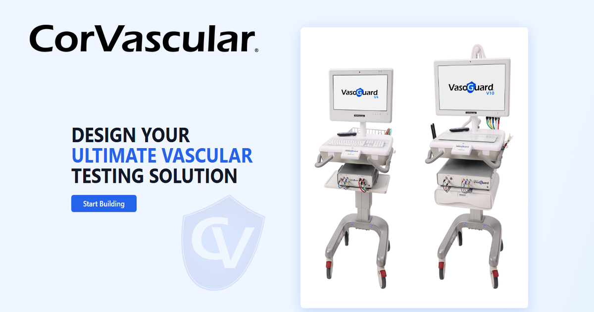 CorVascular - Peripheral Vascular Testing Systems | VasoGuard